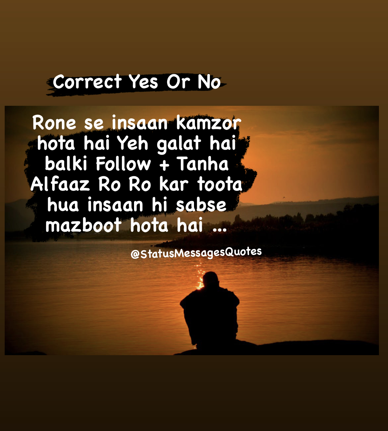 Best Rona - Crying Status Messages Quotes - Pictures Shayari