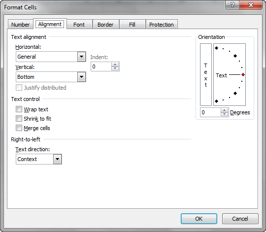 Format Cell Excel Alignment Format Cell Excel Alignment