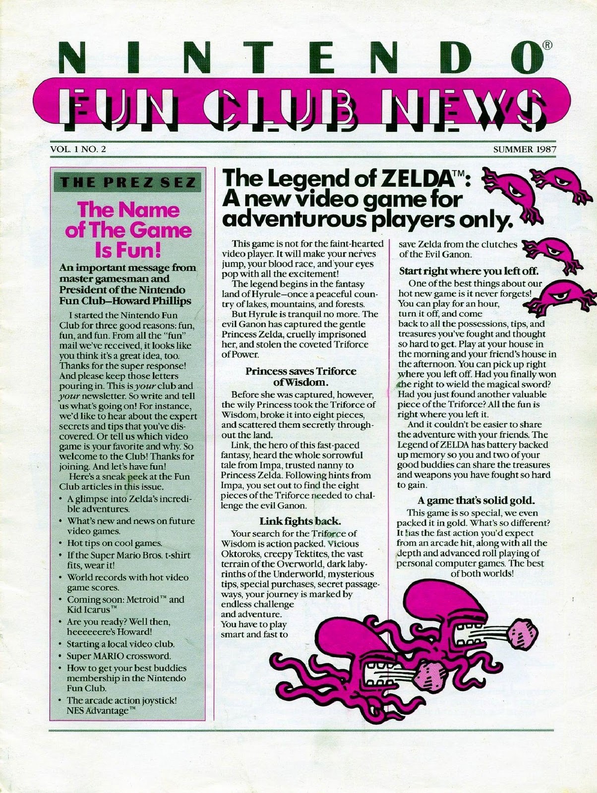 Hardcore Gaming 101 - Blog: Magazine Reviews - Nintendo Fun Club #2