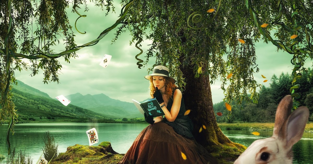 Visual art tutorials: Fantasy Magic world photoshop manipulation