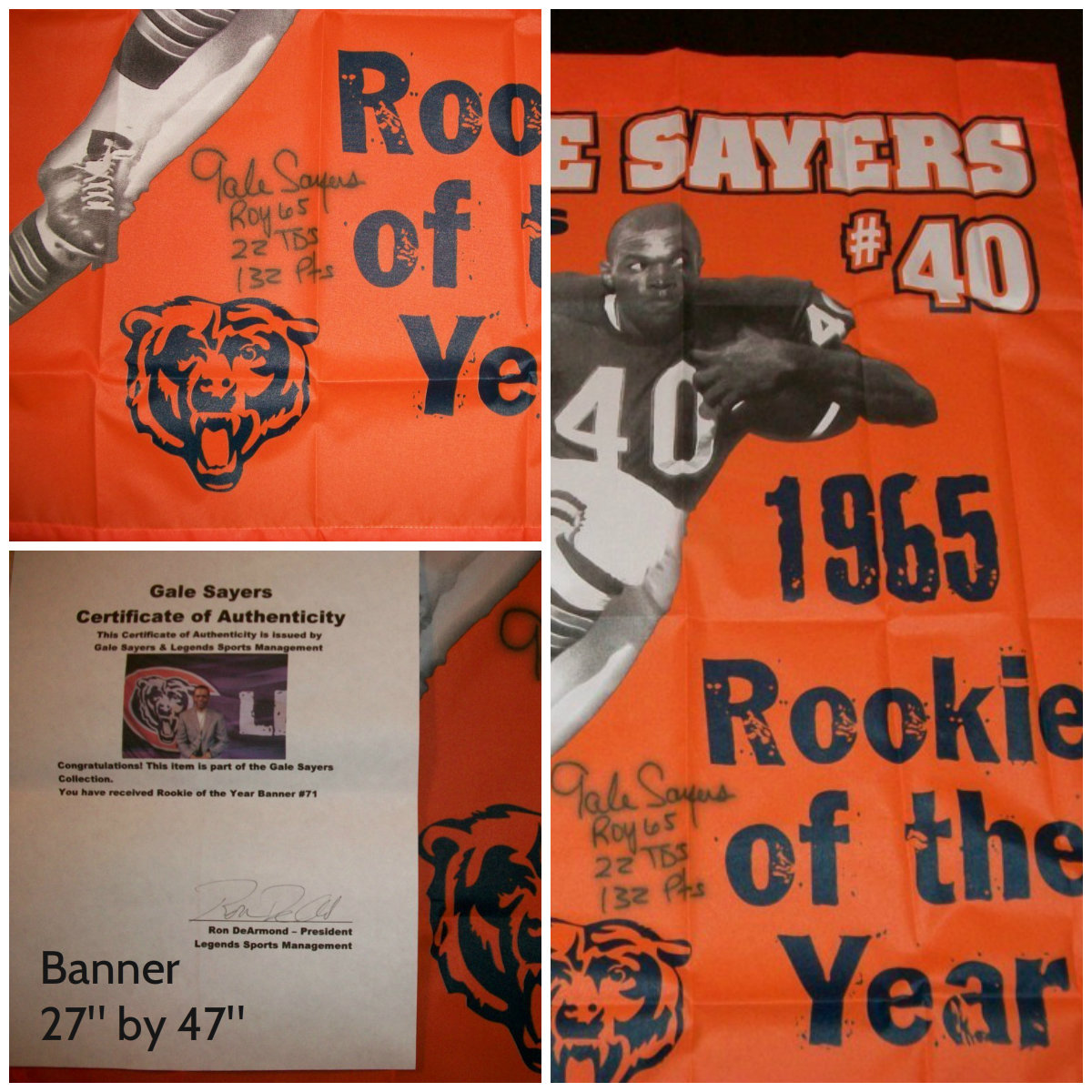 BearFanatic34's Chicago Bears Collection: Ditka, Sayers and Butkus