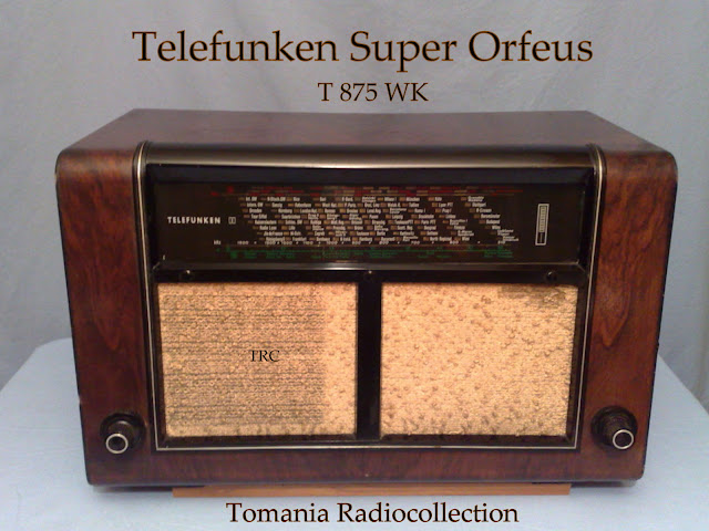 TOM's TECH TOYS: TELEFUNKEN VINTAGE RADIOS