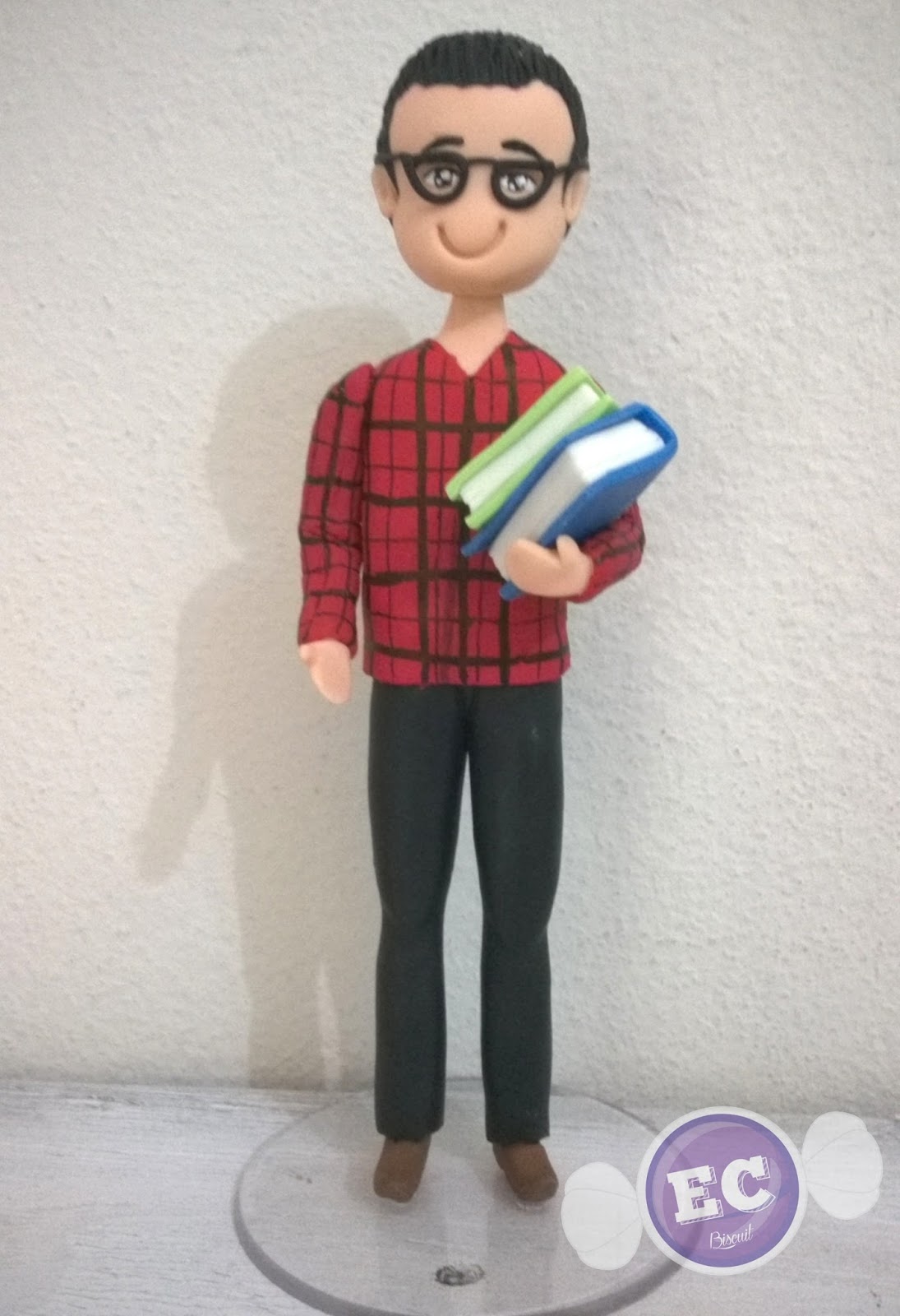 Bonecos Personalizados - Dia do Professor - Eye Candy Biscuit