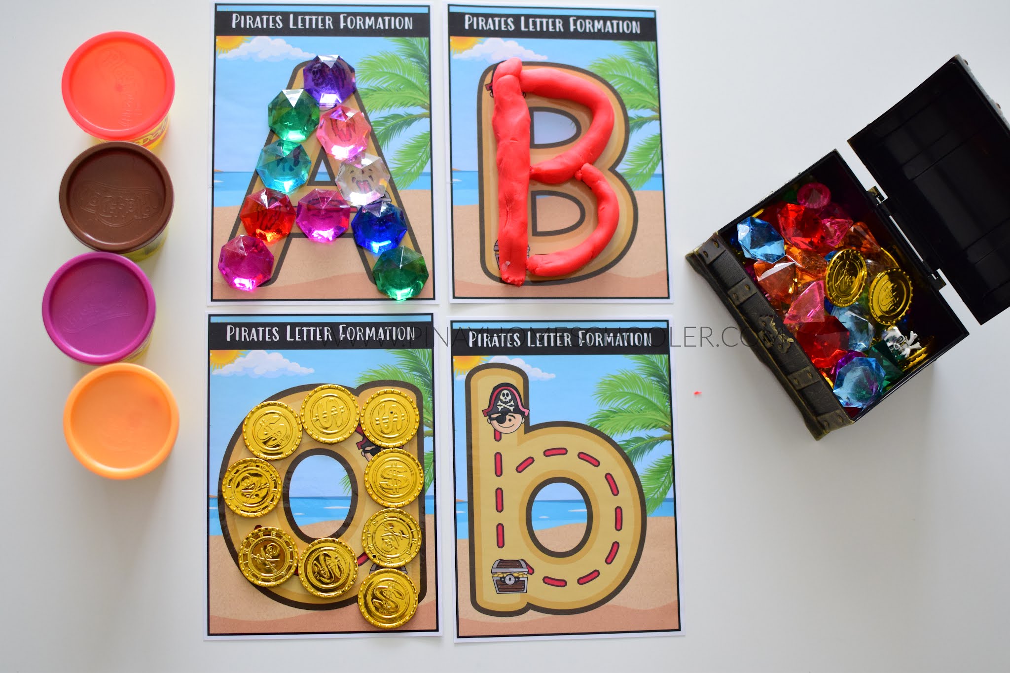 Pirates Preschool Math and Literacy Mini Unit | The Pinay Homeschooler