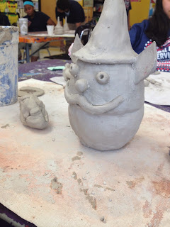 Ms. Bernini's Art Class: Pinch Pot Gnomes