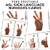 Free Printable ASL Sign Language Number Cards & Poster | And Next Comes ...