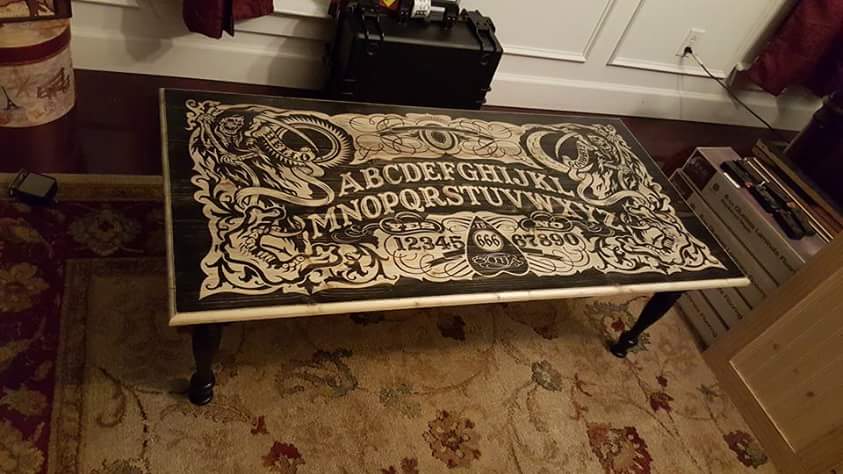 The Magical Witch: Ouija Table (oh, I want to have one of these)