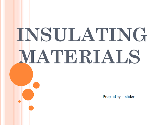 THERMAL INSULATION PPT DOWNLOAD FREE