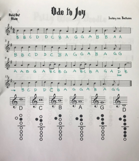 Crestview Recorder Karate: Ode to Joy