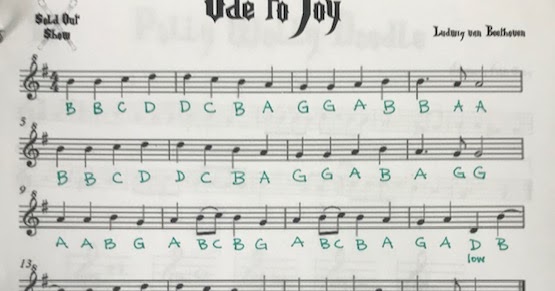 Crestview Recorder Karate: Ode to Joy