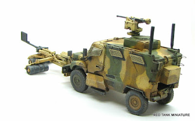 Gulumik Military Models: Maxx Pro with Mine roller and CROWS II 1/72