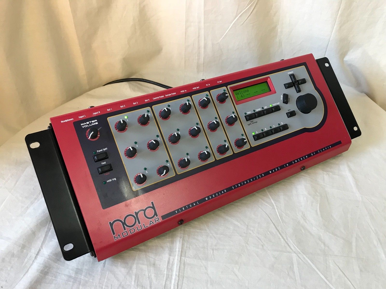 MATRIXSYNTH: Clavia Nord Modular Rack SN 20041280