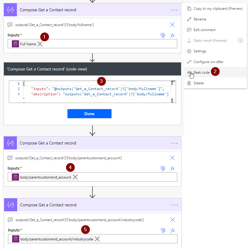 Get Output Data From Expand Query Of Microsoft Dataverse Connector In Power Automate