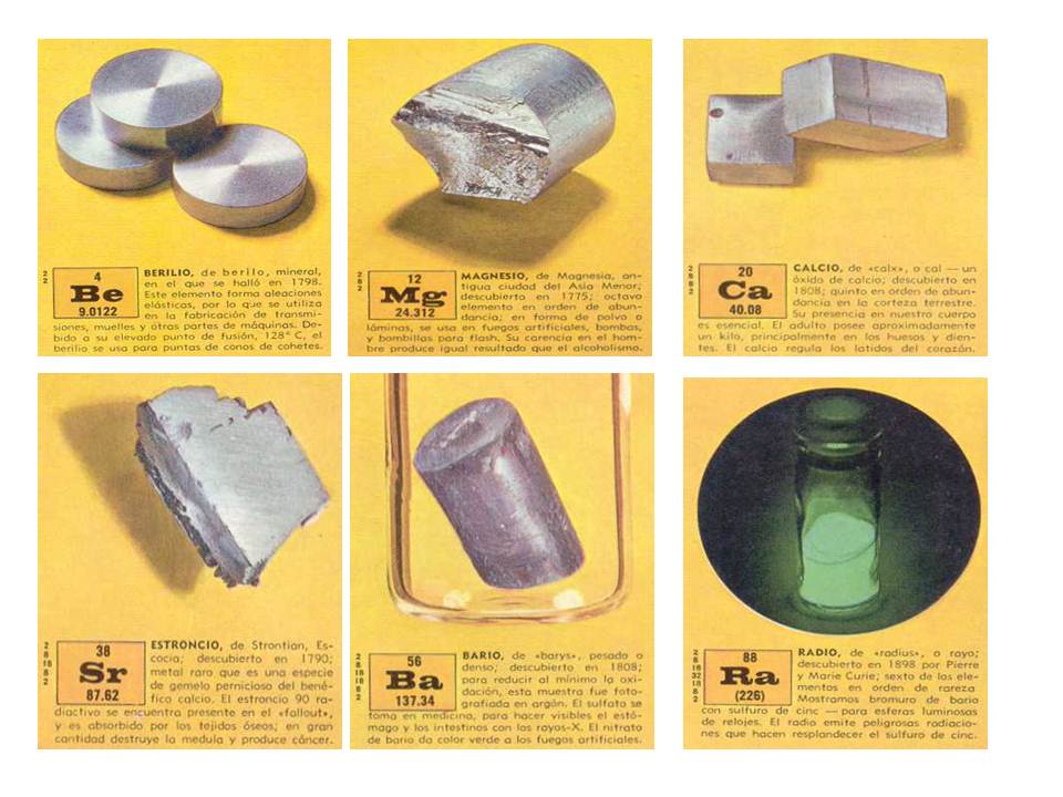 Metales Tierras Alcalinas