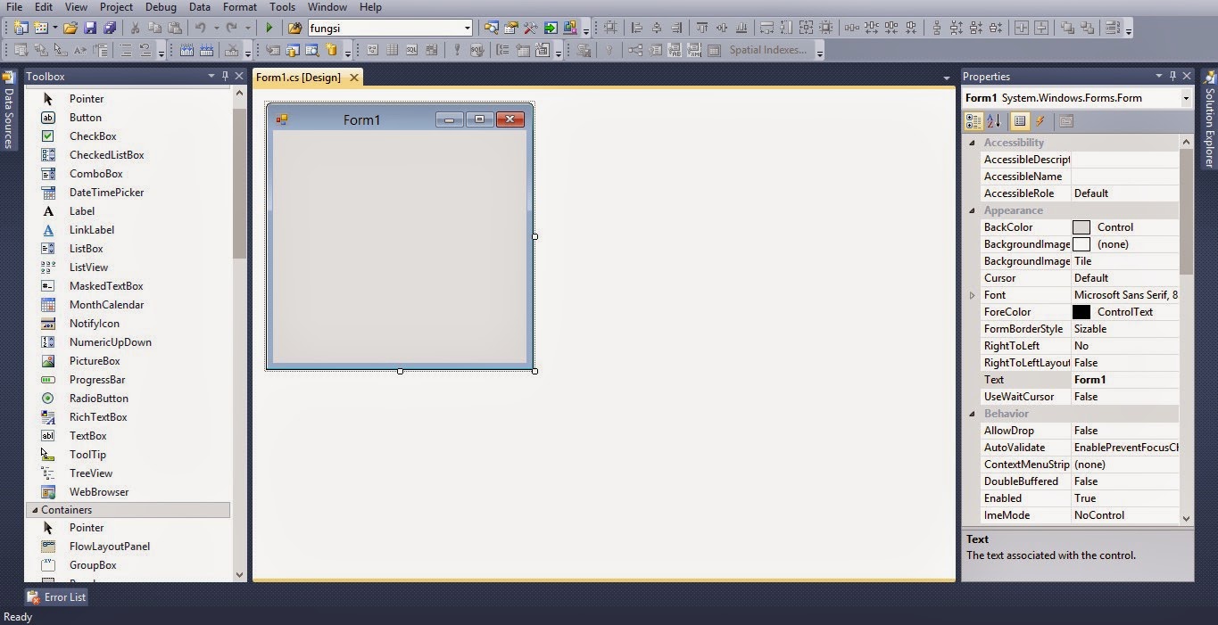 Catatan Mungil. . .: Belajar array pada C#