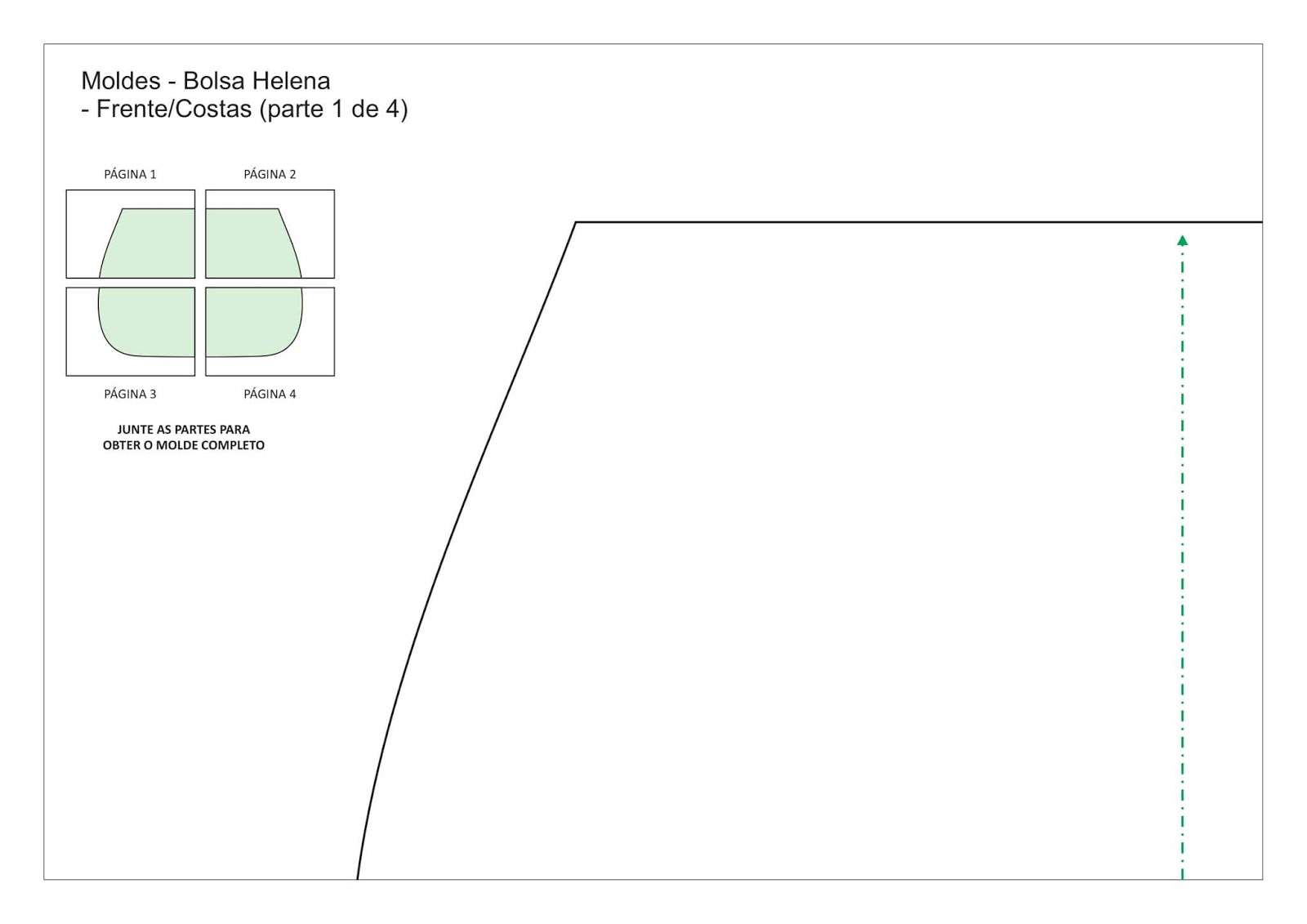 Bolsa Helena com molde e passo a passo - Ver e Fazer