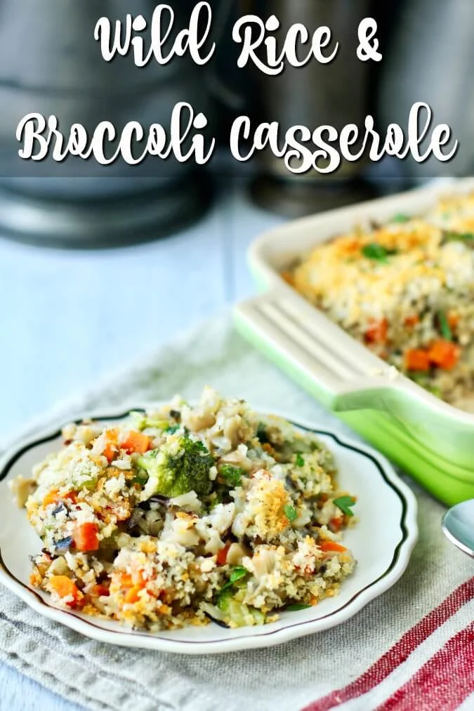 Wild Rice and Broccoli Casserole | Karen's Kitchen Stories