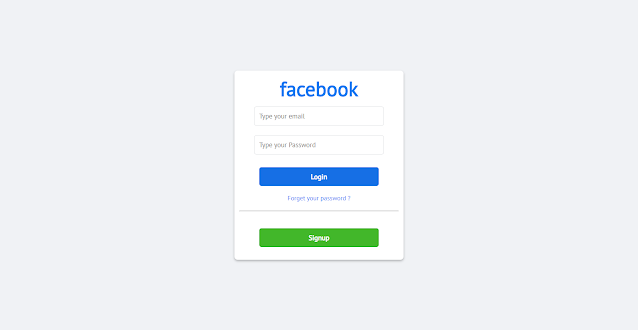 Make a Facebook Login Page UI Redesign using HTML and CSS - DoctorCode
