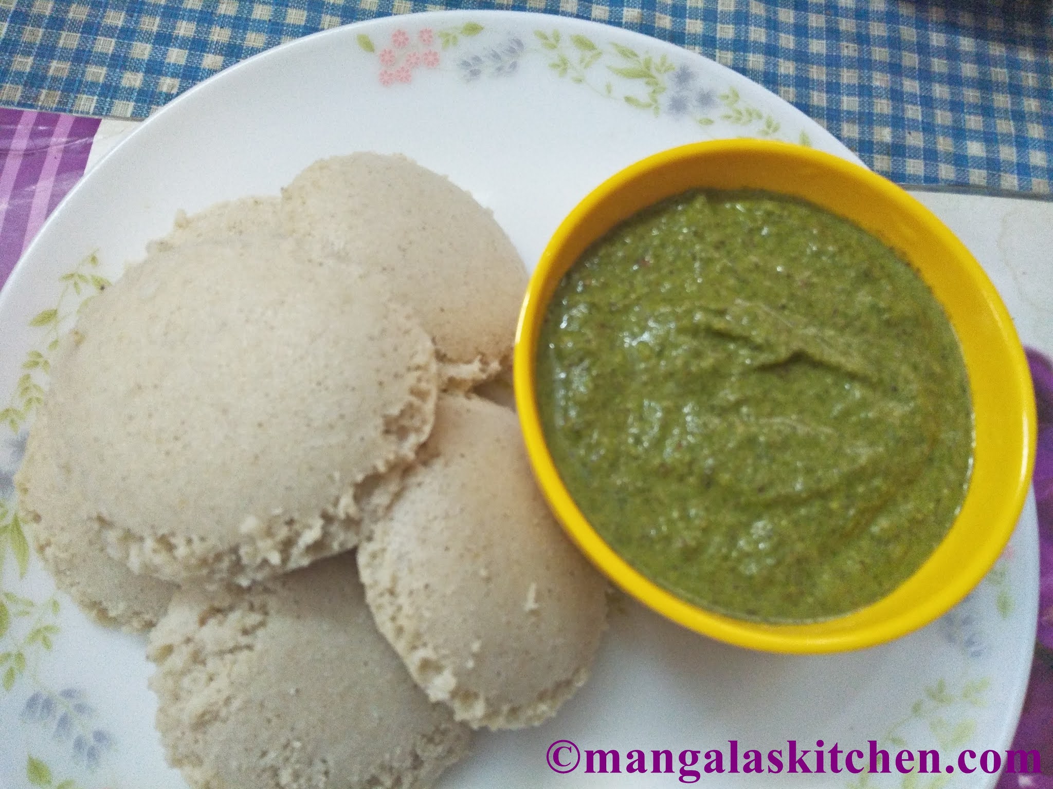 Thinai Idli Recipe | Foxtail Millet Idli Dosa Recipe ~ Mangala's Kitchen