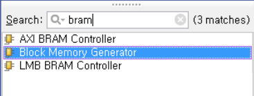 pcw1029: Bram 사용(PL+SDK Application)