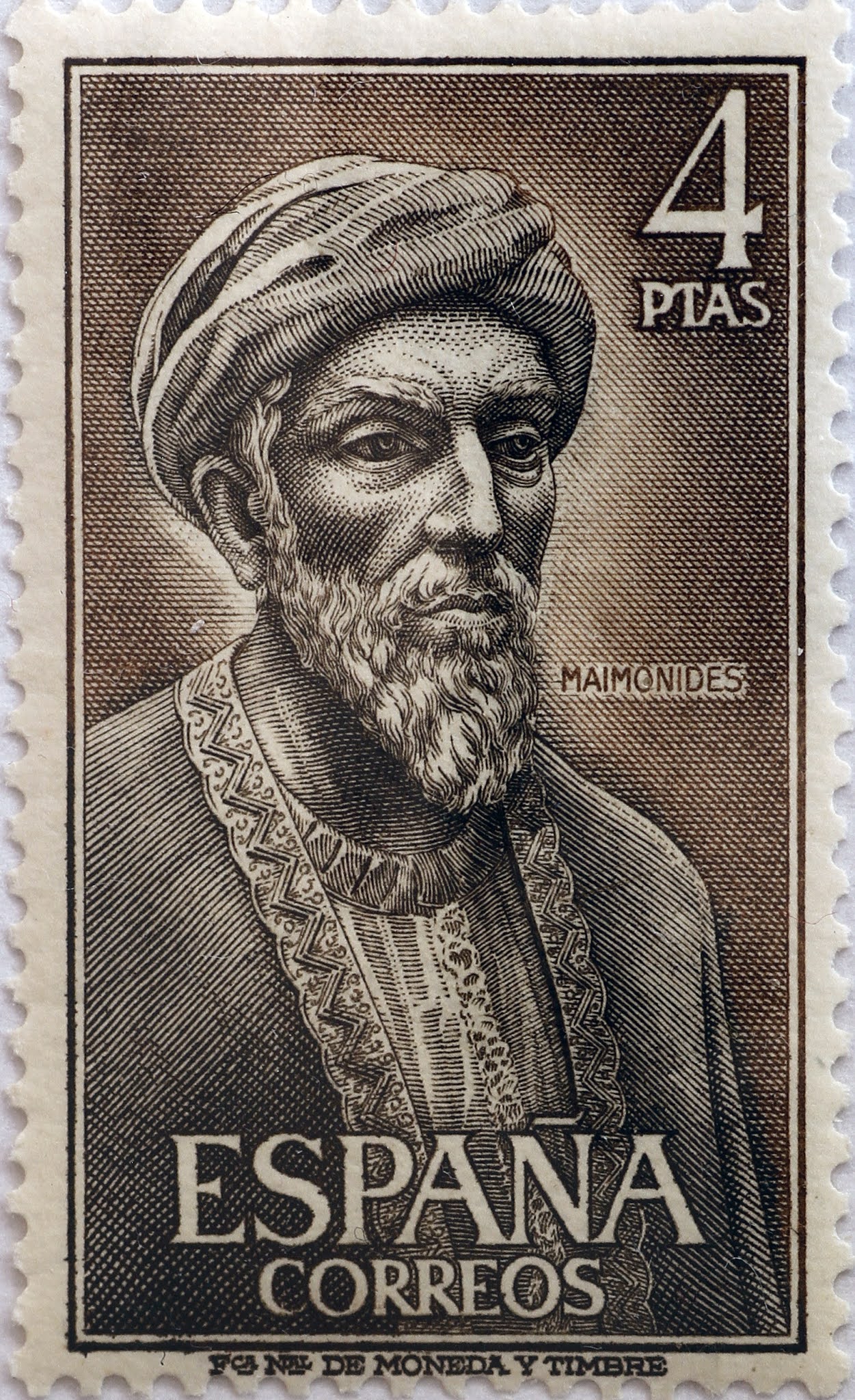Sellos de Filatelia de España: SELLO | MAIMONIDES