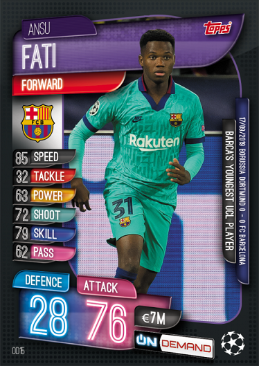 Las rookie Cards de Ansu Fati Barcelona ~ ONE WOMAN ARMY CORP'S VIDEO GAMES