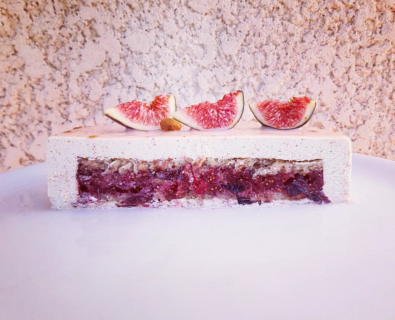 Aux Fourneaux Avec Flo: Le Figuier ou entremet à la figue de Yann Couvreur