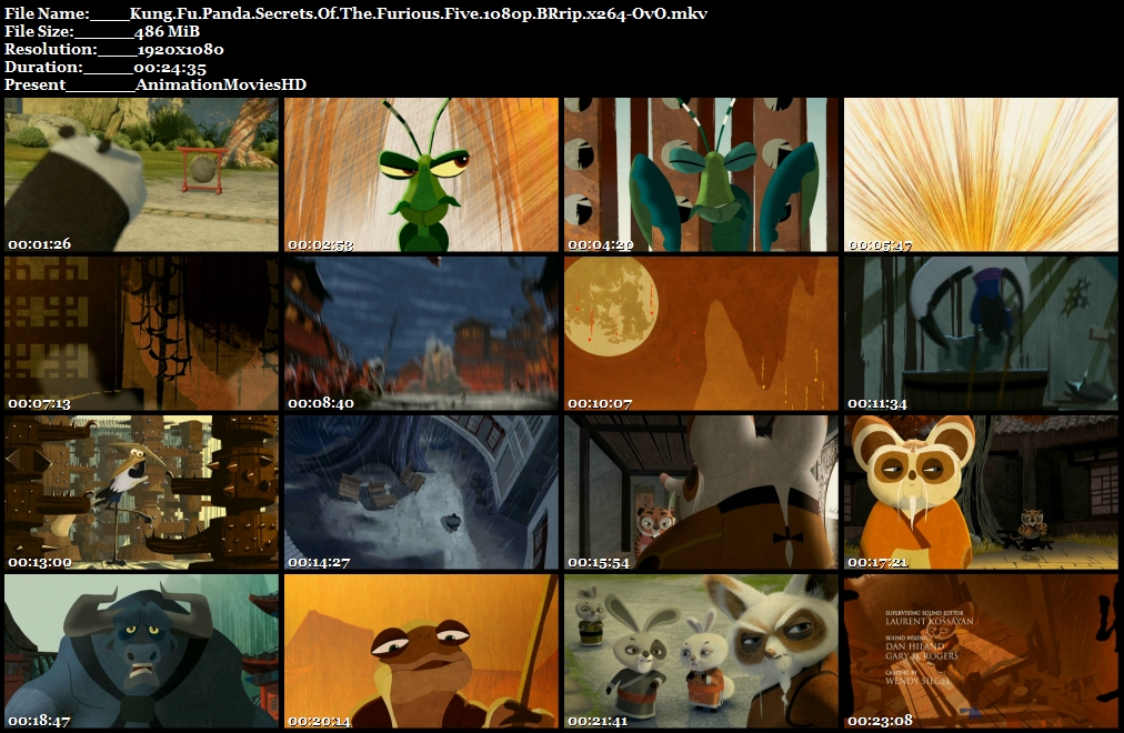 Kung.Fu.Panda.Secrets.Of.The.Furious.Five.2008.1080p พากษ์ไทย