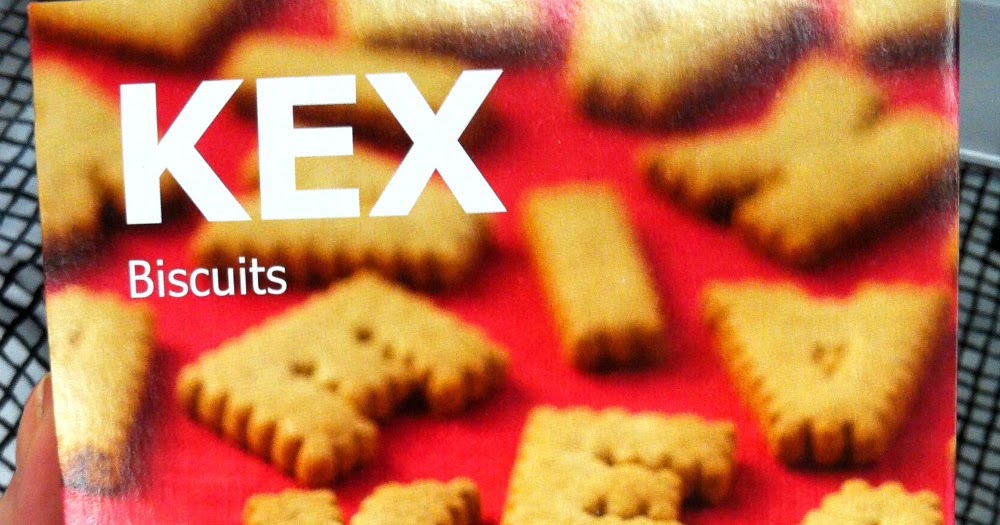 SMACZNE I WEGAŃSKIE: CIASTKA KEX Ikea