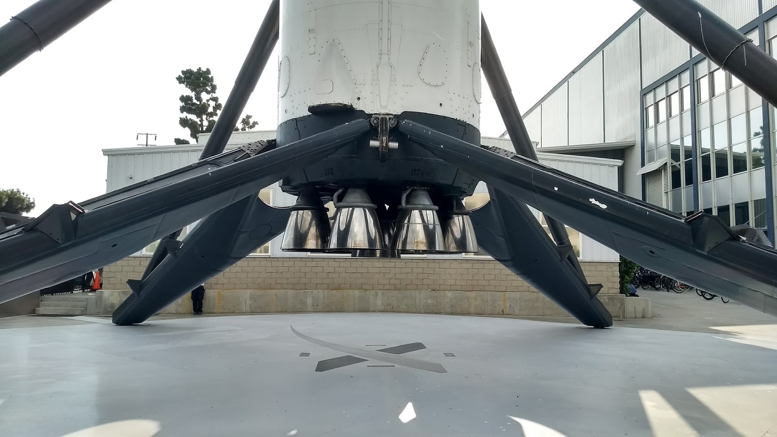 Skiing the Planet: Falcon 9 Booster