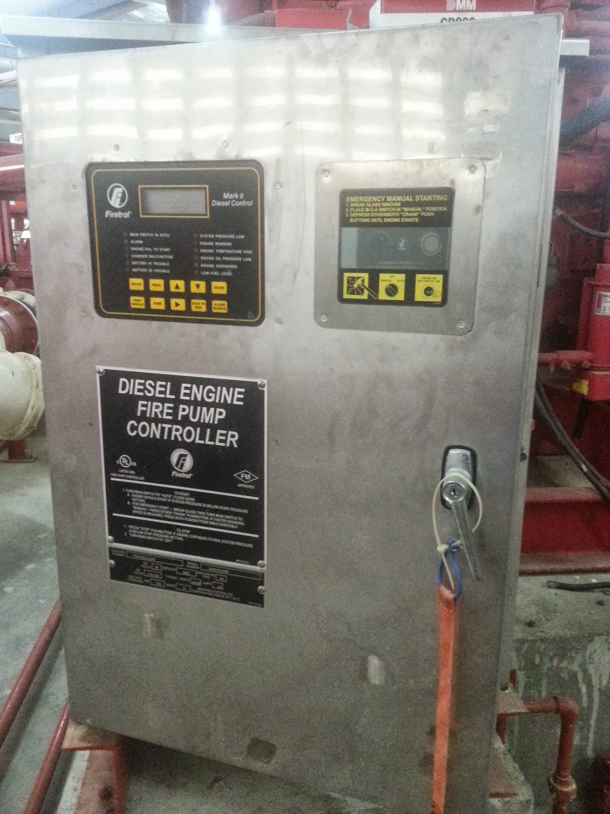 Electronics Repair Center: FIRETROL Diesel Engine Fire Pump Controller