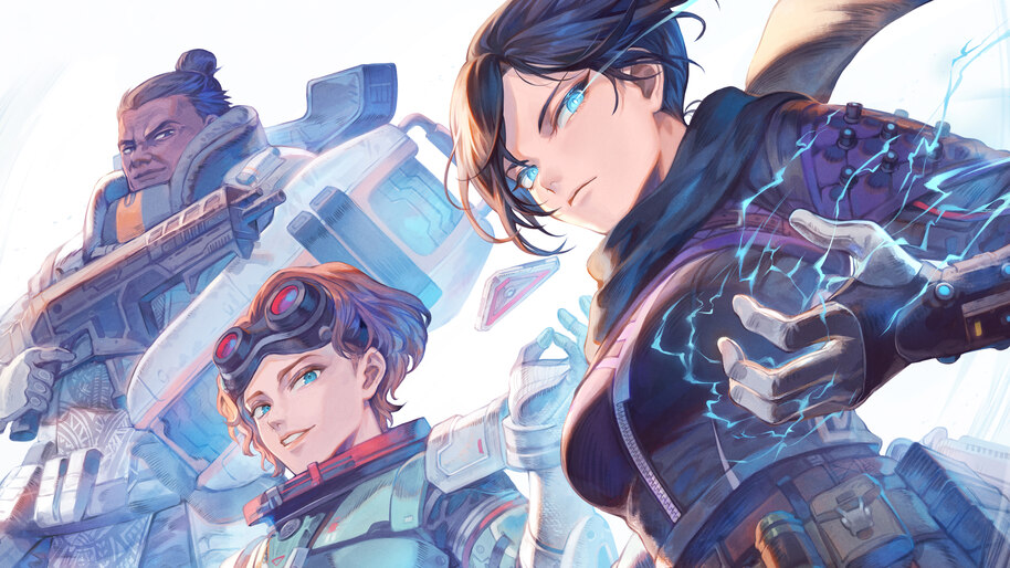 #7.3101, Apex Legends, Wraith, Horizon, Gibraltar, 4K Wallpaper PC Desktop