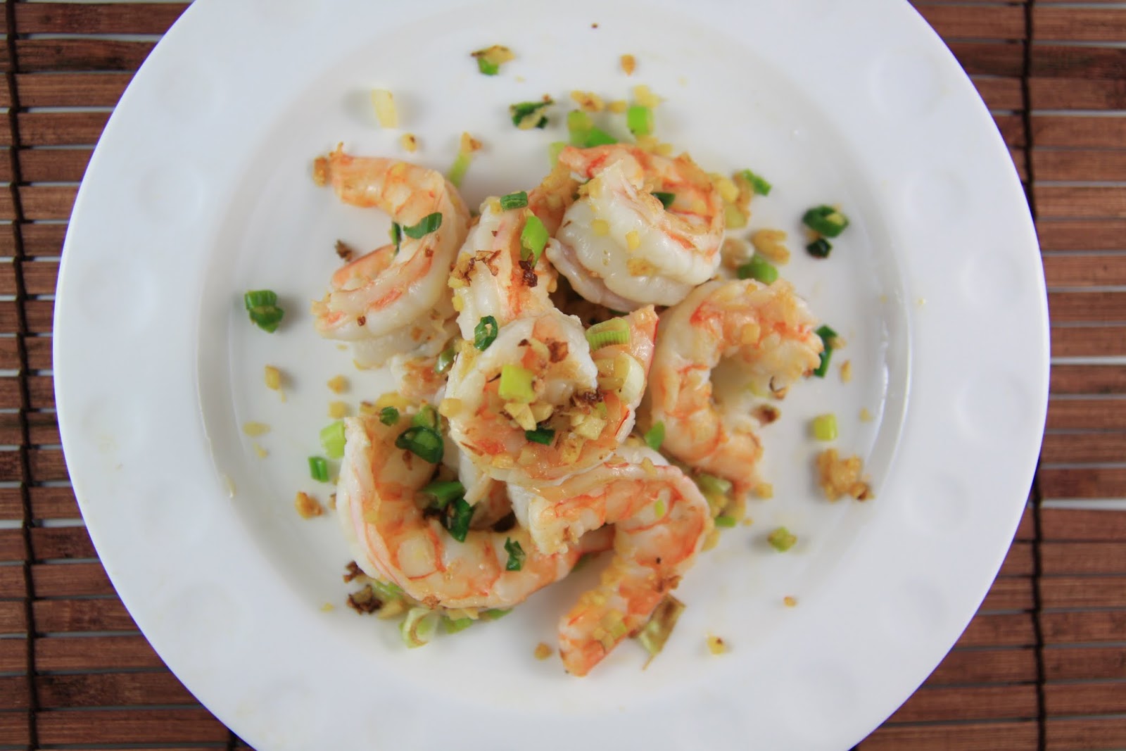 One Wok, One Pot, One Pan: Garlic & Ginger Prawns