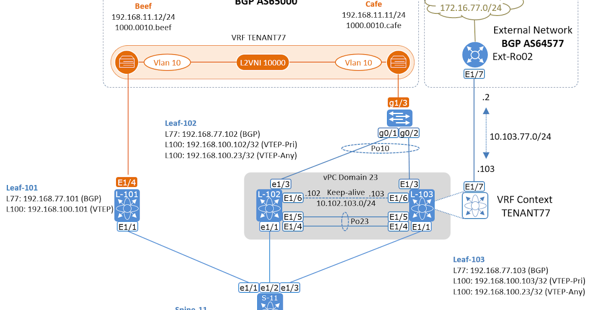 The Network Times: VXLAN Part IX: VXLAN BGP EVPN - vPC
