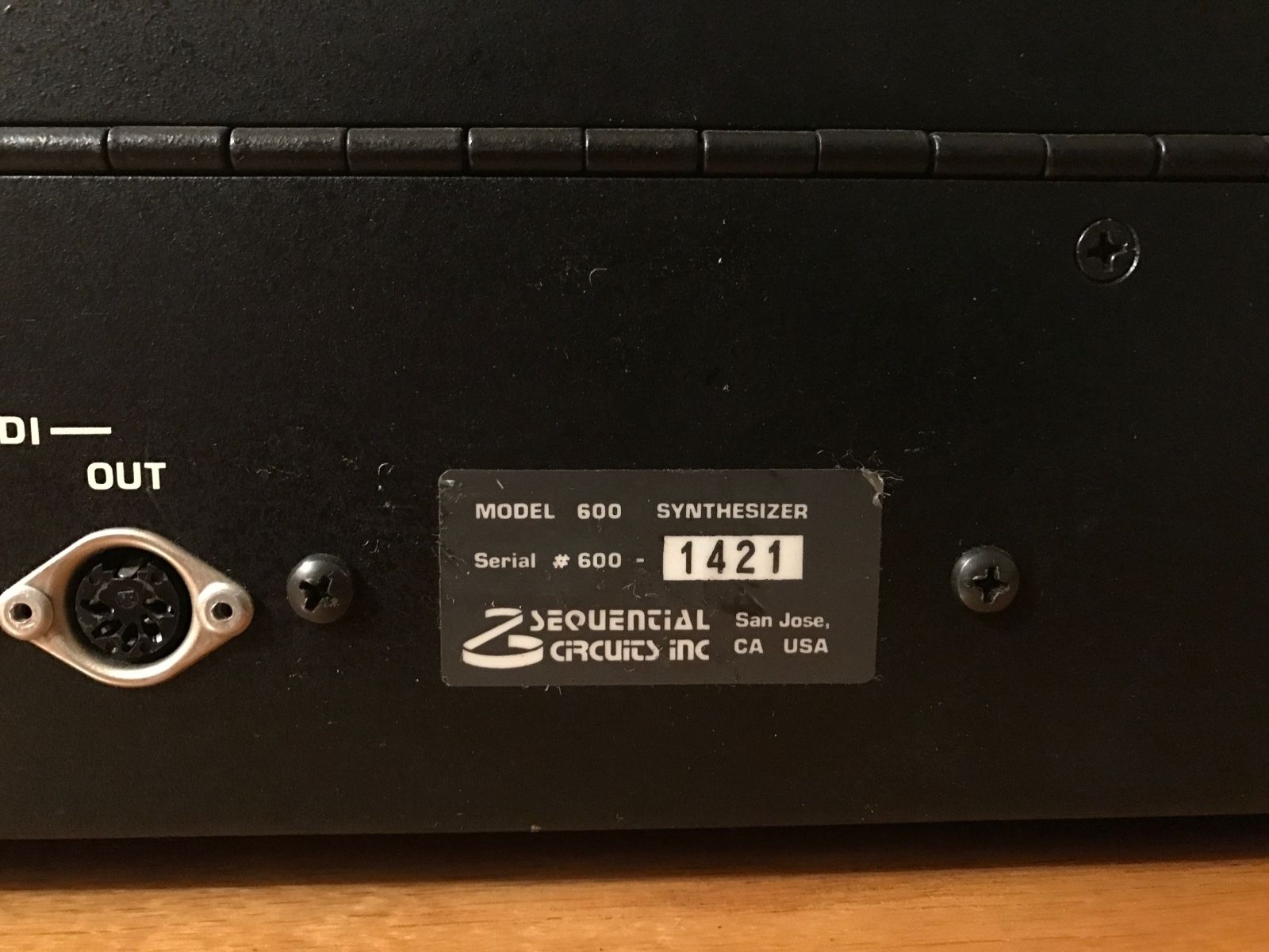 MATRIXSYNTH: Sequential Circuits Prophet 600 Vintage Analog Synthesizer ...