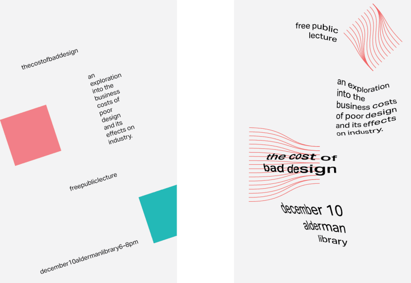 Advanced Typography / Task 1: Exercises