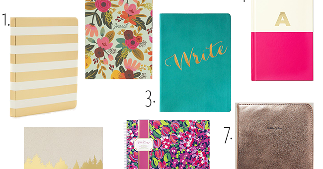 Stylish "Back To School" Notebooks | Stylelista Confessions