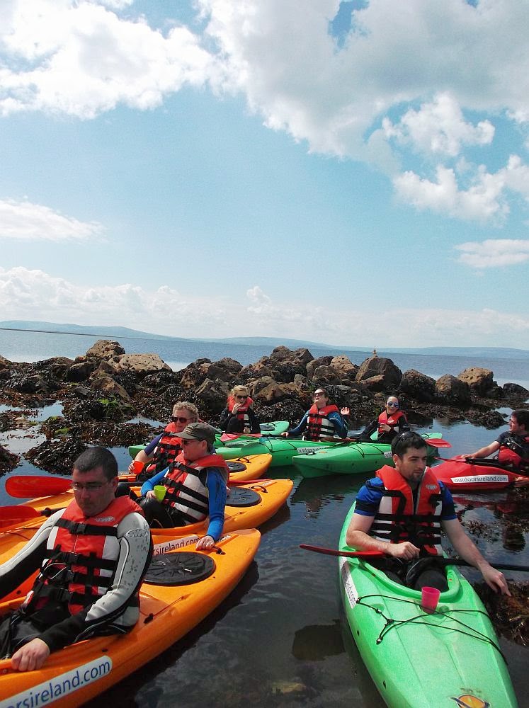 Outdoors Ireland: Sea Kayaking Through Galway Docks & Galway Bay