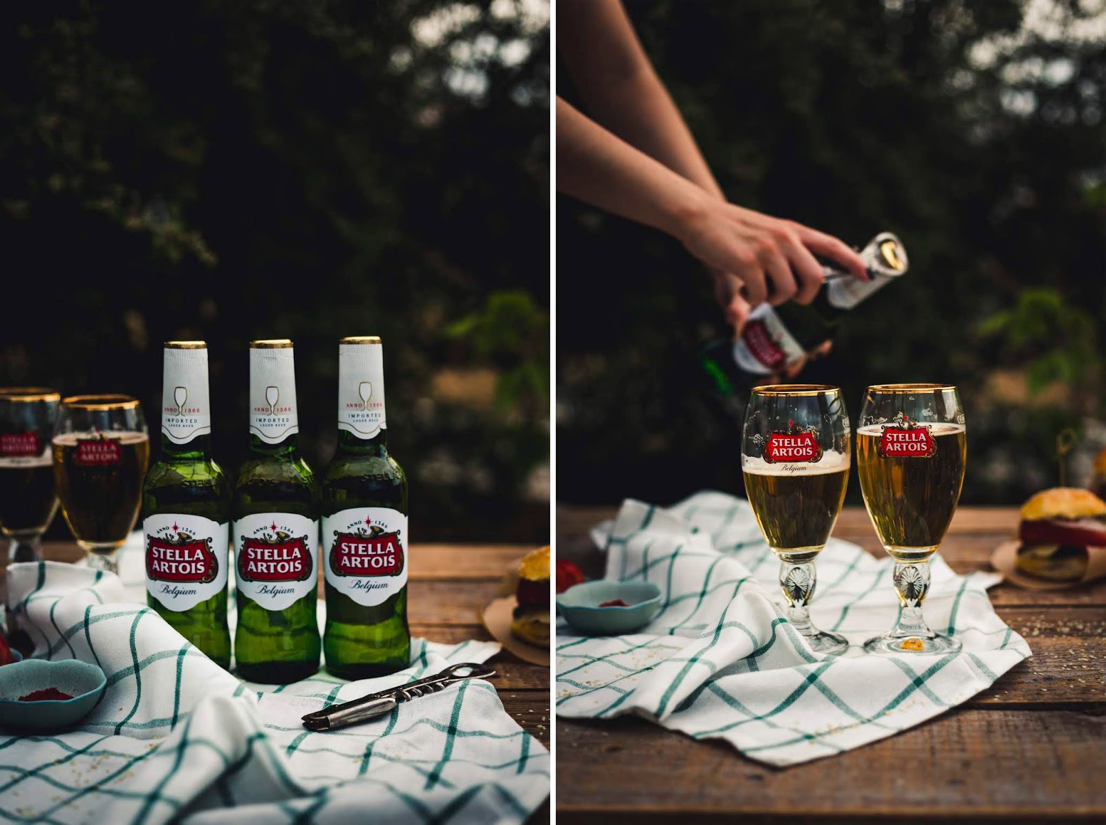 BEER N' BITES | STELLA ARTOIS - MINI ΒURGERS | OH MY DEER