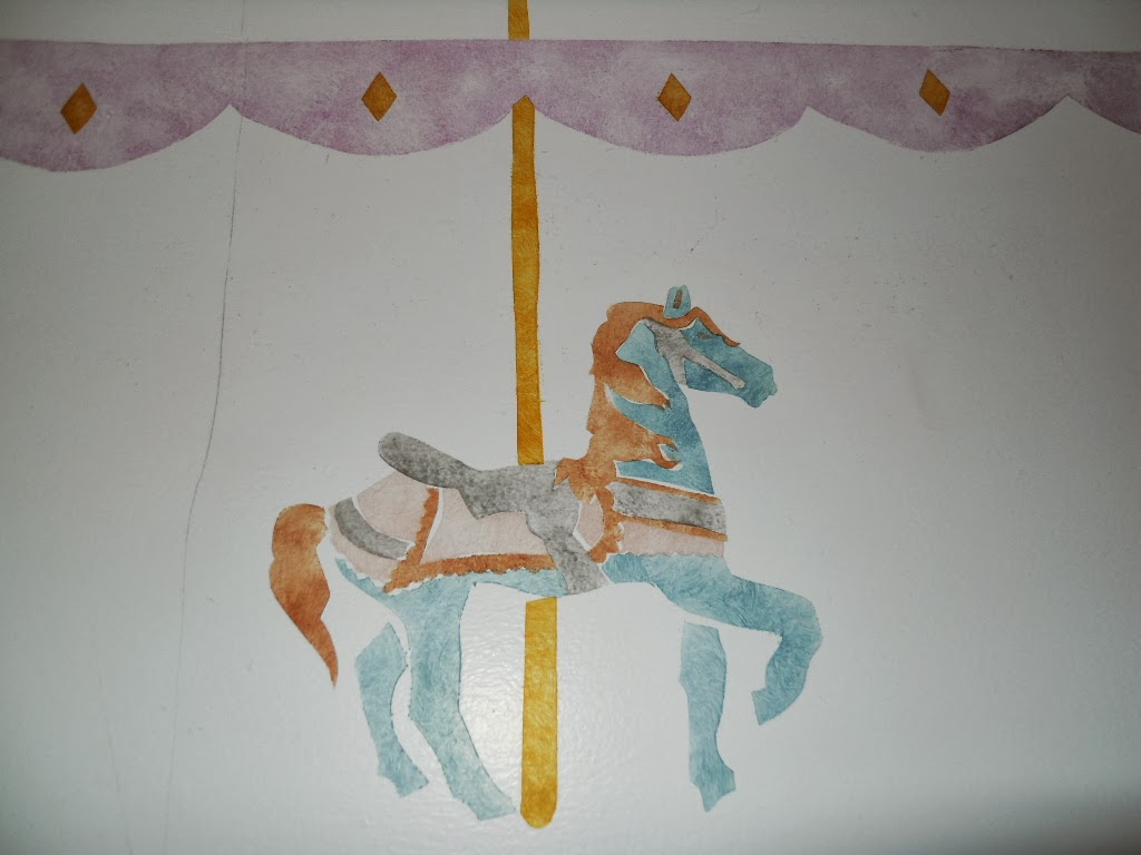 Bel Joeor: Carousel Horse Stencils