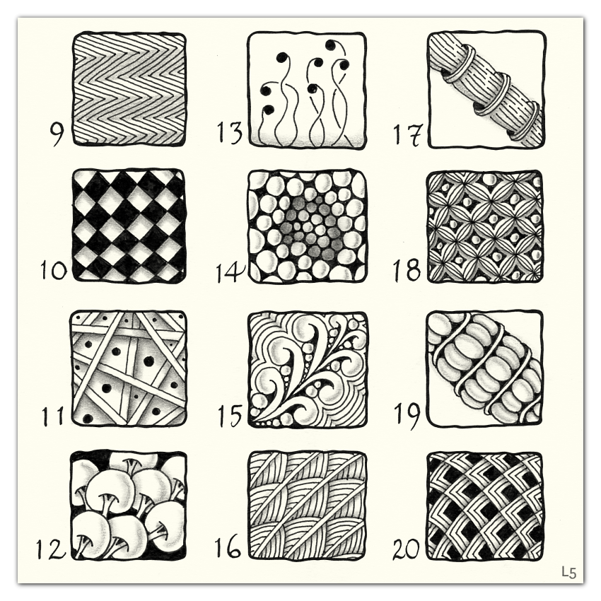 Time for Tangling: Zentangle® Project Pack No. 10: Zentangle Legend - Day 1