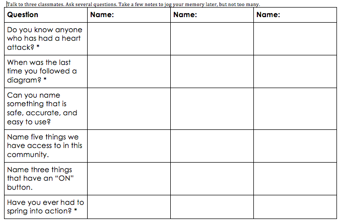 The Joy of ESL Blog: Peer Surveys