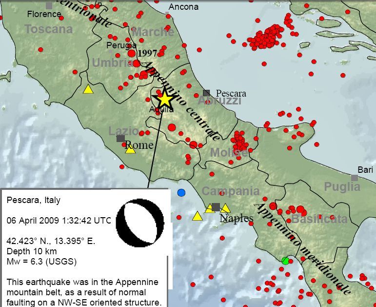 El Planeta Azul: Europa.Fallas Geológicas y Sísmicas