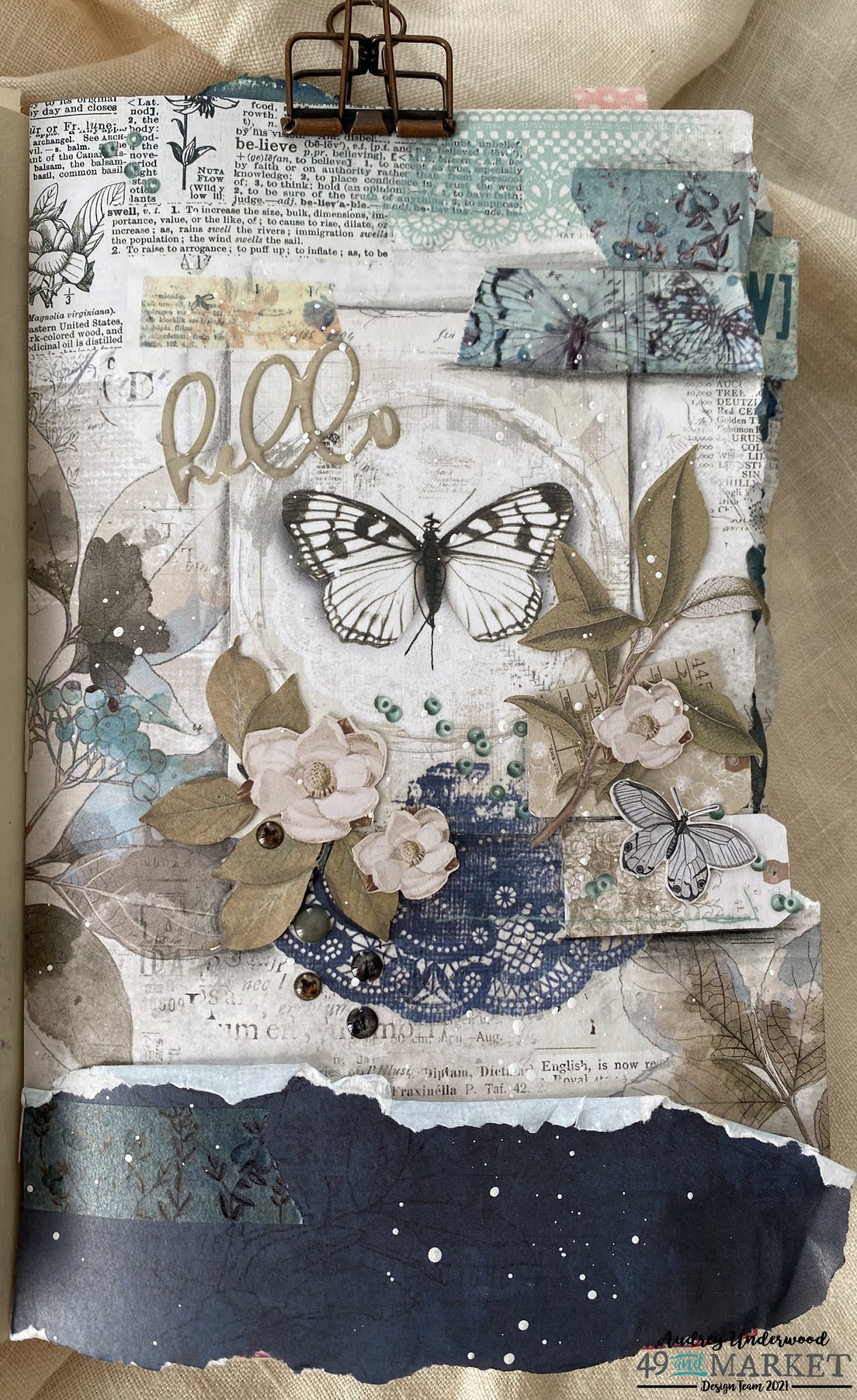 Me and Mine: The Monarch - Journal page