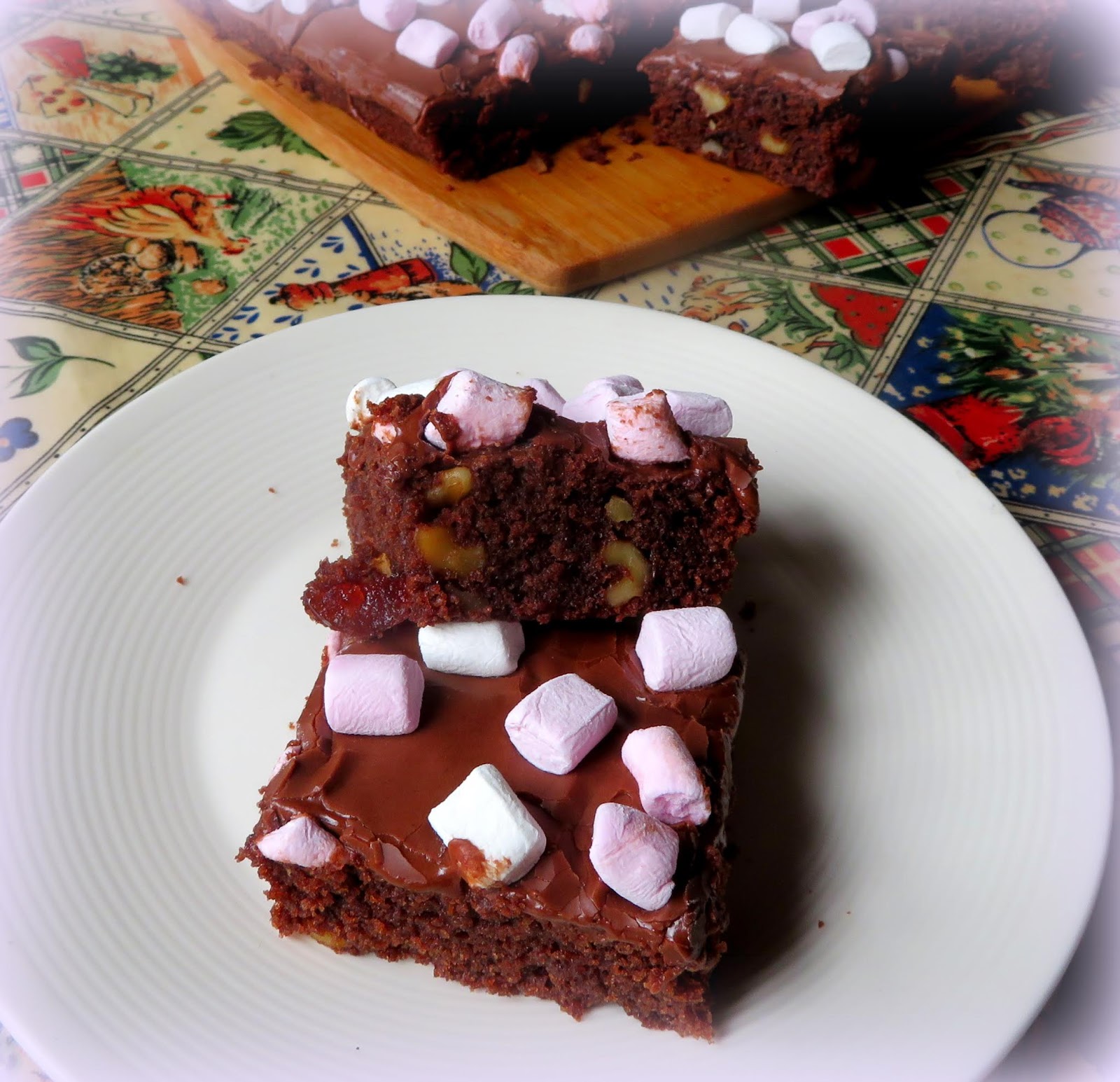 Rocky Road Brownies | The English Kitchen