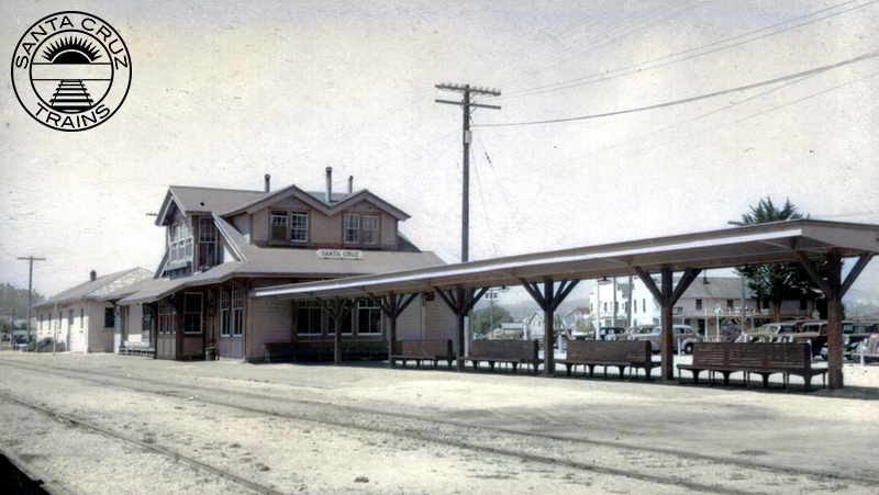 Santa Cruz Trains: Railroads of the Monterey Bay: Stations: Santa Cruz ...