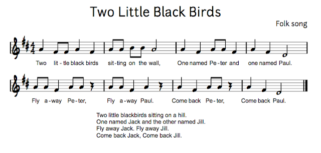 Two Little Blackbirds - Beth's Notes