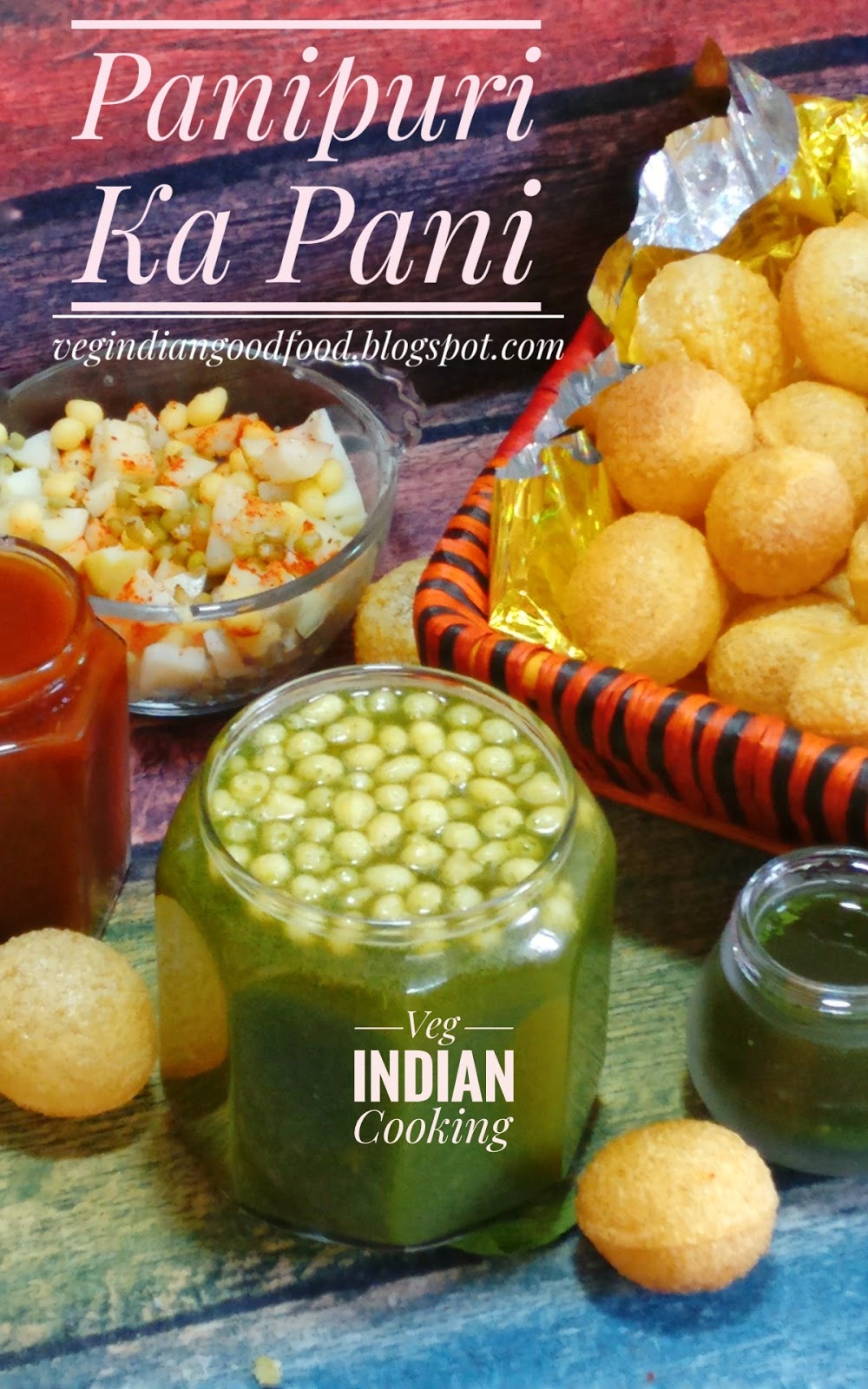 Veg Indian Cooking: Panipuri Ka Pani