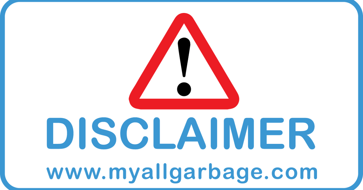 Disclaimer | My All Garbage | Online Education | Personal Note Share