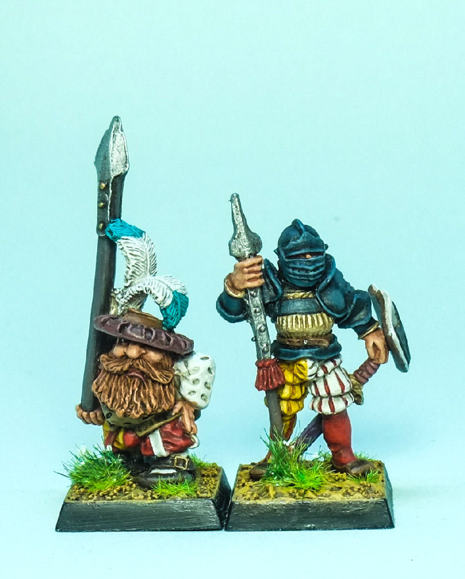 THE WORK OF SHAITAN: Warhammer (Empire) Tilean Mercenary Spearmen ...